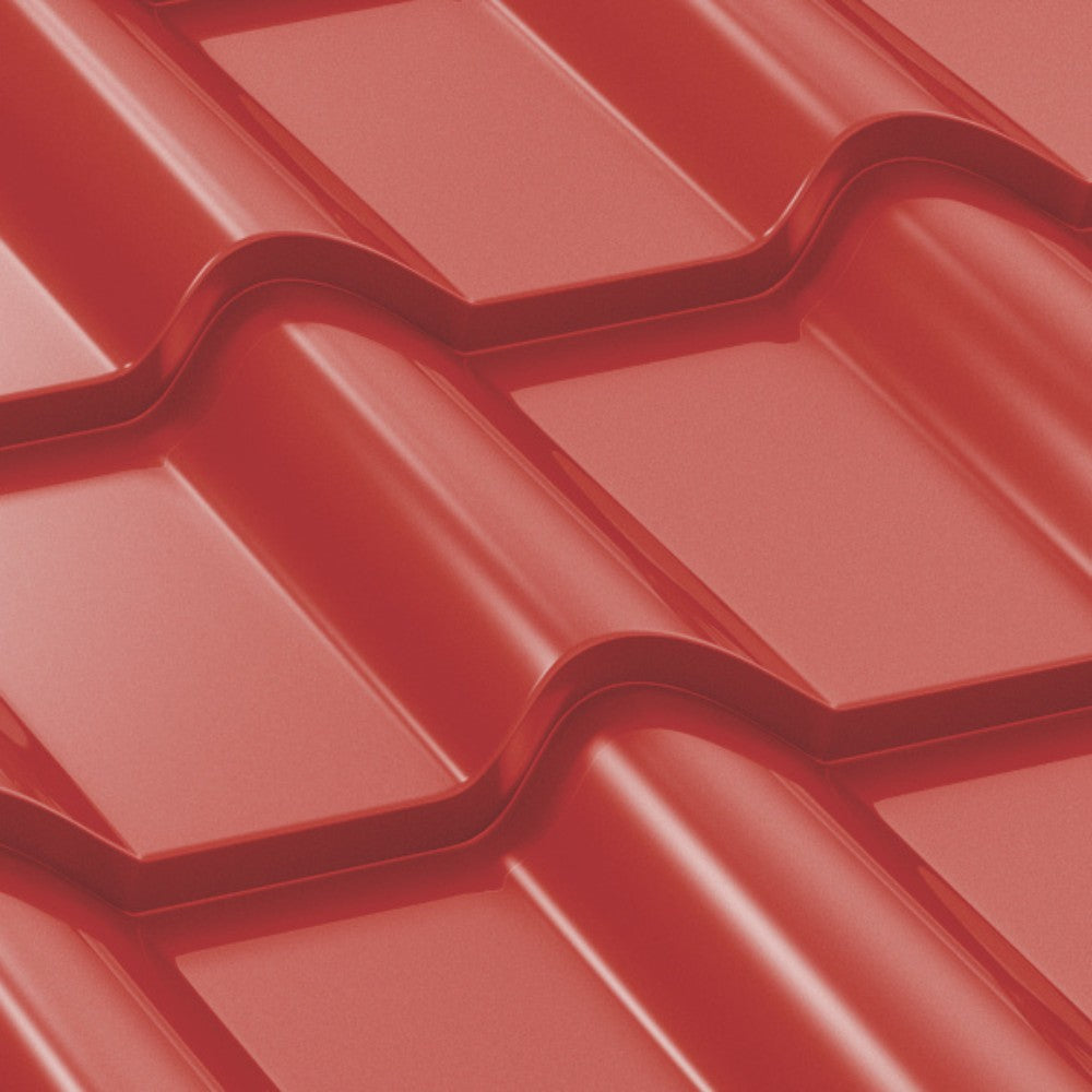 Tigla Metalica Balcanic Bilka, Rosu Aprins (RAL 3000) – Velka