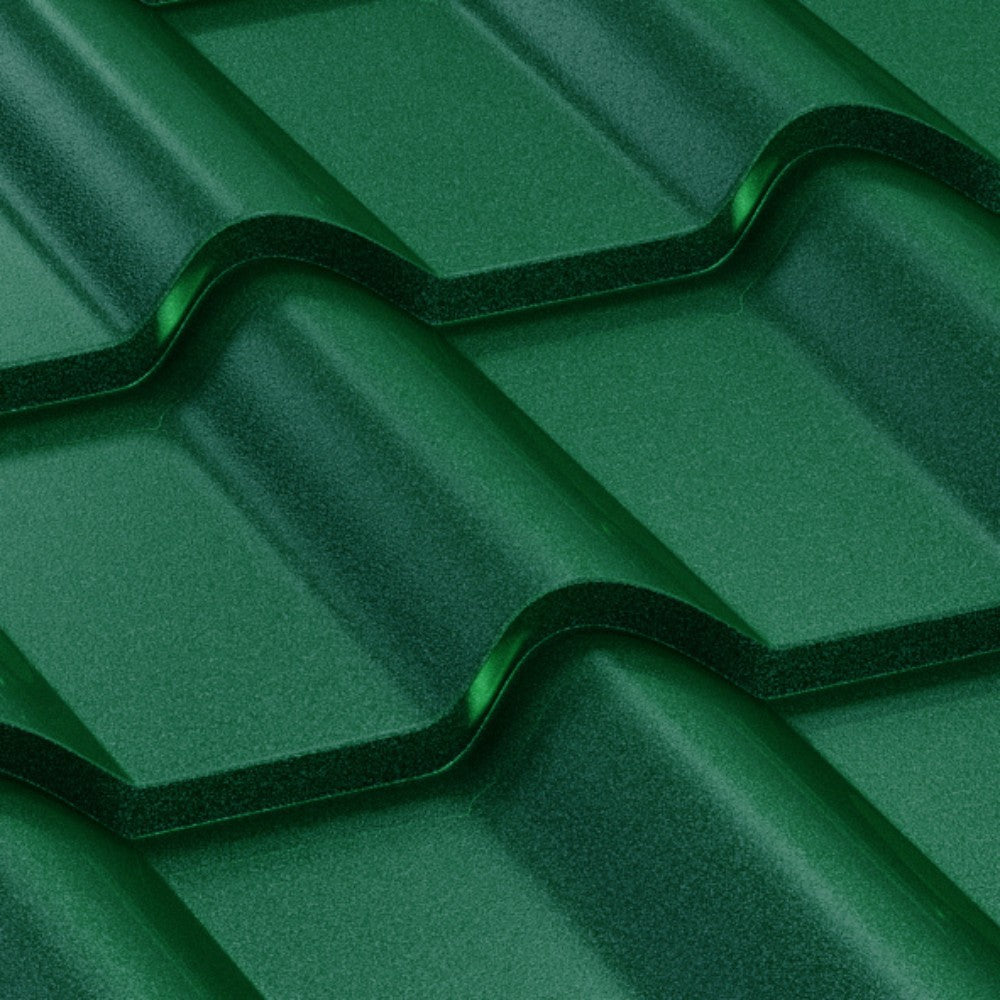Tigla Metalica Balcanic Bilka, Verde Inchis (RAL 6005) – Velka