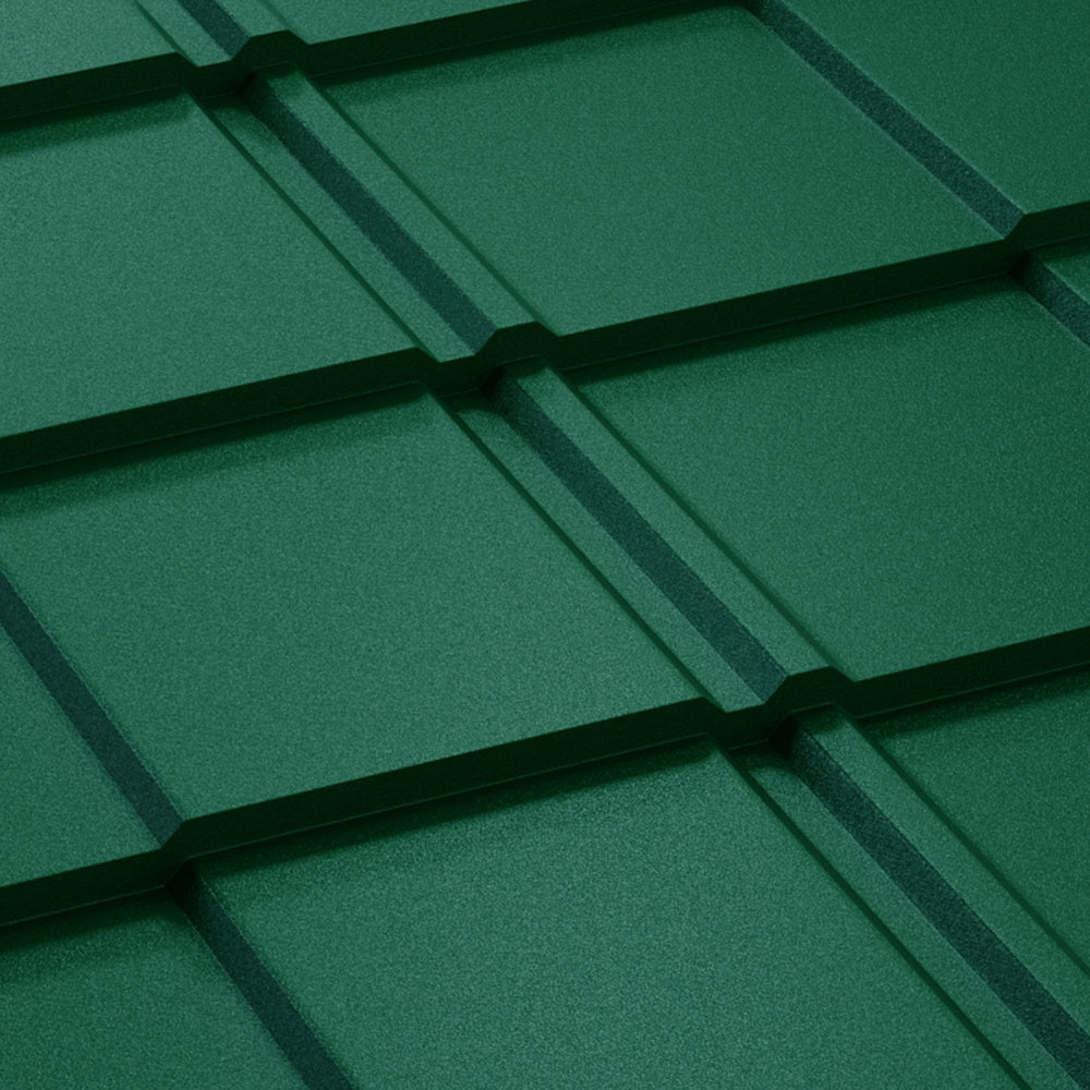 Tigla Metalica Britanic Bilka, Verde Inchis (RAL 6005) – Velka