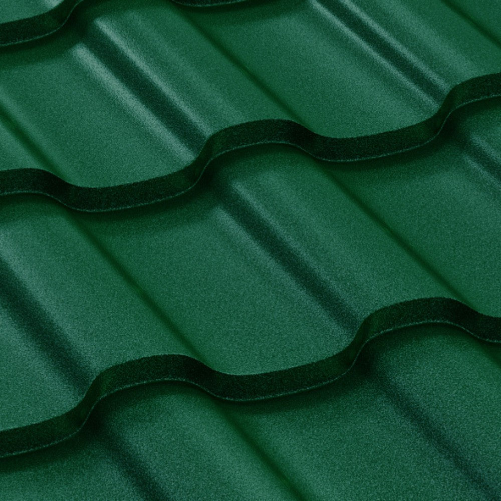 Tigla Metalica Iberic Bilka, Verde Inchis (RAL 6005) – Velka