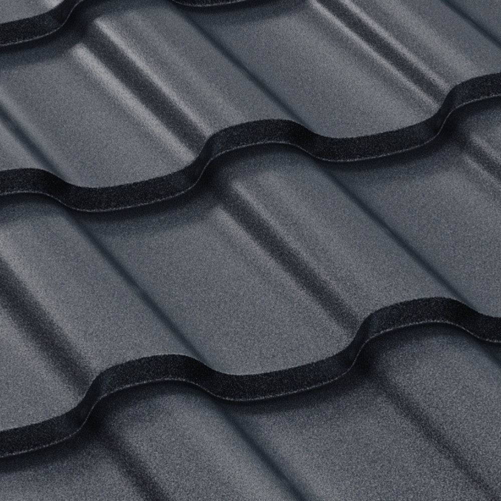 Tigla Metalica Iberic Bilka, Gri Antracit (RAL 7016) – Velka