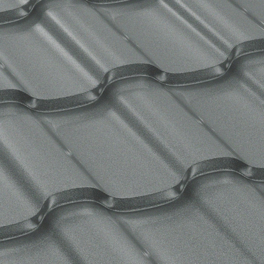 Tigla Metalica Iberic Bilka, Gri Grafit (RAL 7024) – Velka