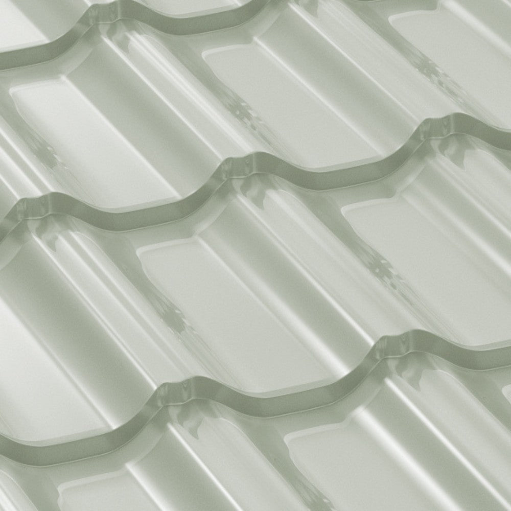 Tigla Metalica Gotic Bilka, Alb (RAL 9002) – Velka