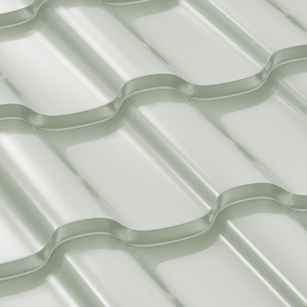 Tigla Metalica Iberic Bilka, Alb (RAL 9002) – Velka