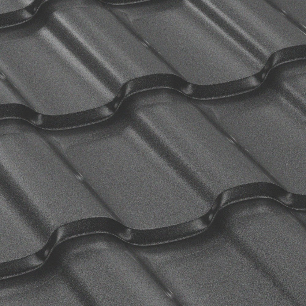 Tigla Metalica Iberic Bilka, Negru (RAL 9005) – Velka