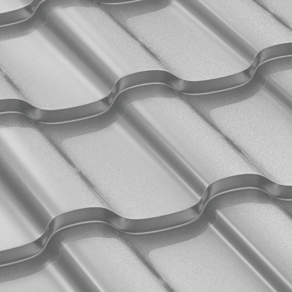 Tigla Metalica Iberic Bilka, Argintiu (RAL 9006) – Velka